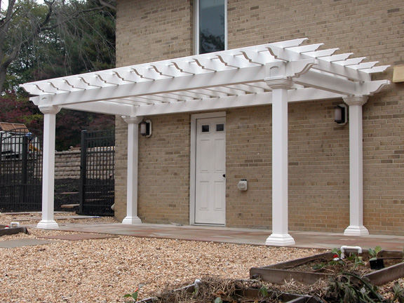 Vinyl Pergolas | High Quality Plastic / Vinyl Pergolas at Baldwin ...