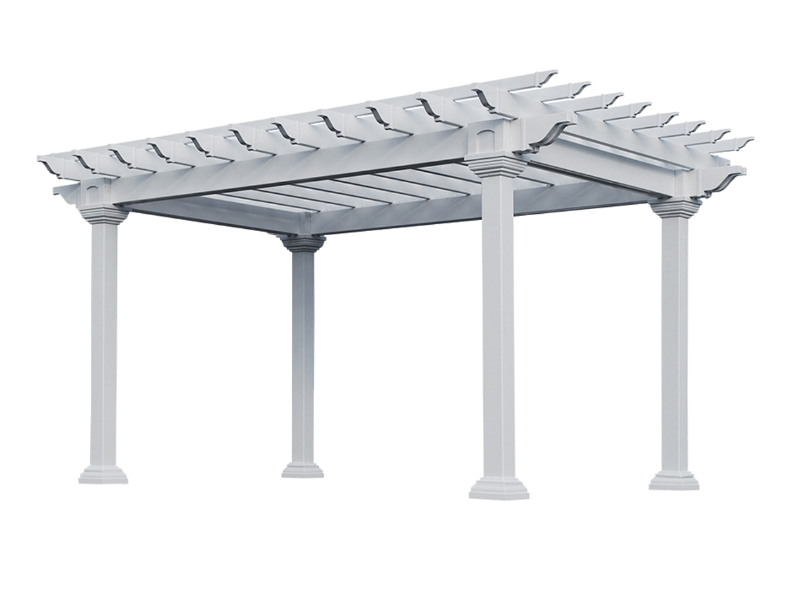 Vinyl Pergolas | High Quality Plastic / Vinyl Pergolas at Baldwin ...